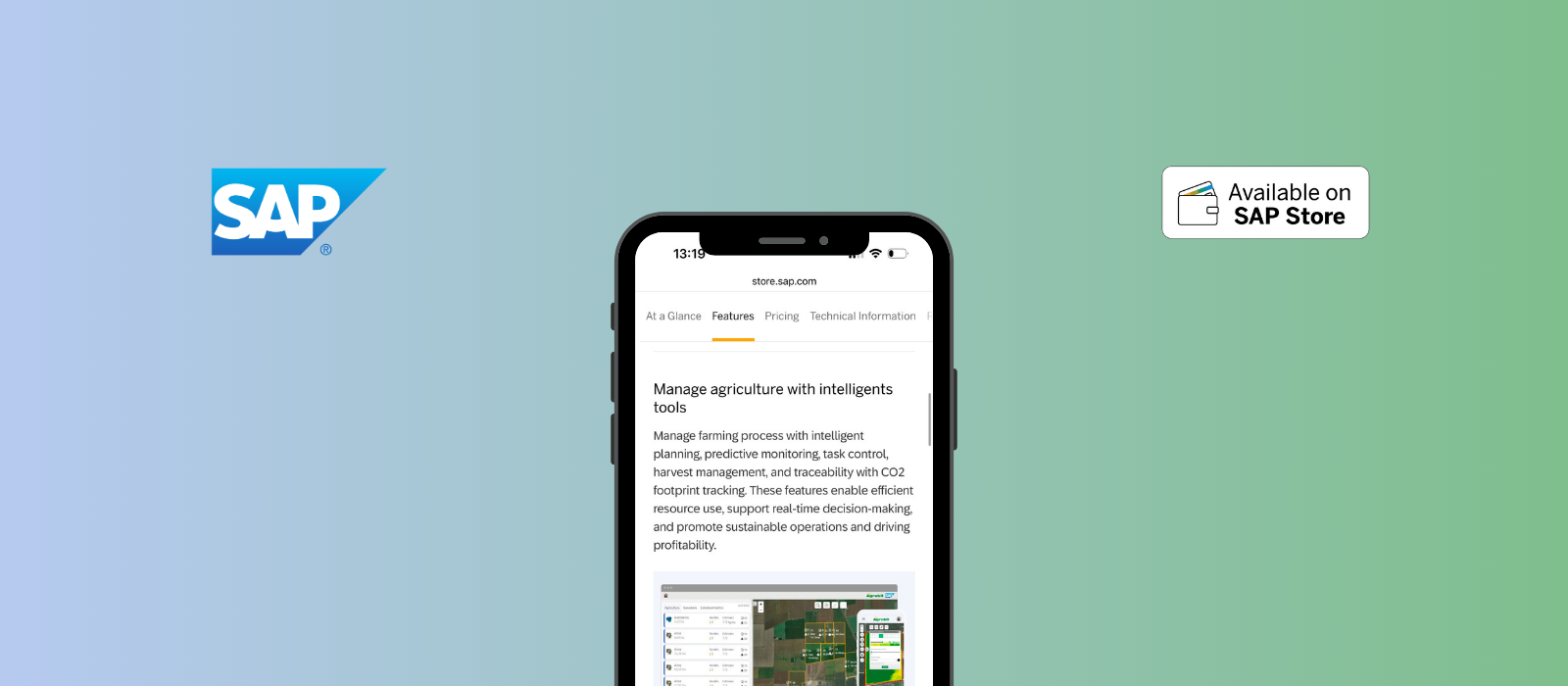 Agrobit at SAP Store: digitization and agro-industrial traceability